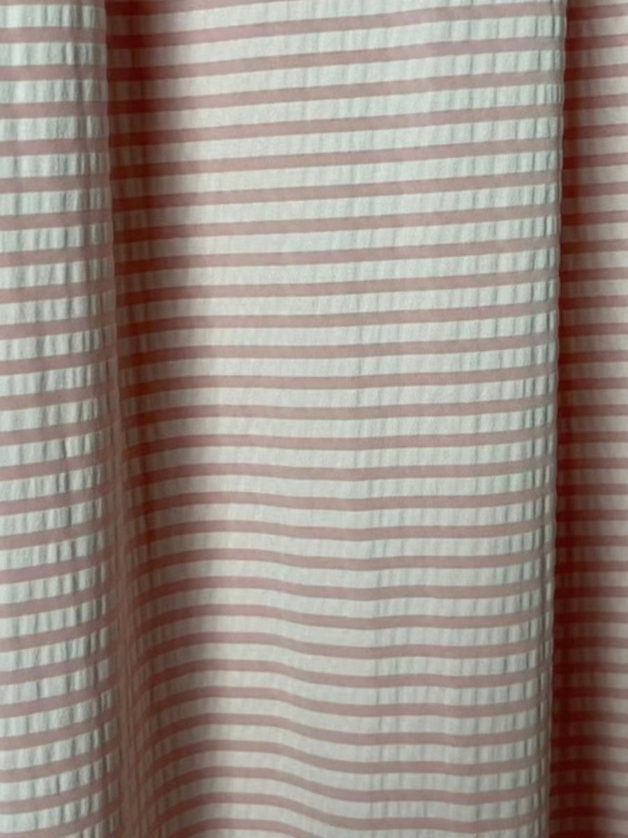 Zephyr Pink Stretch-Seersucker – Wear Pistachio